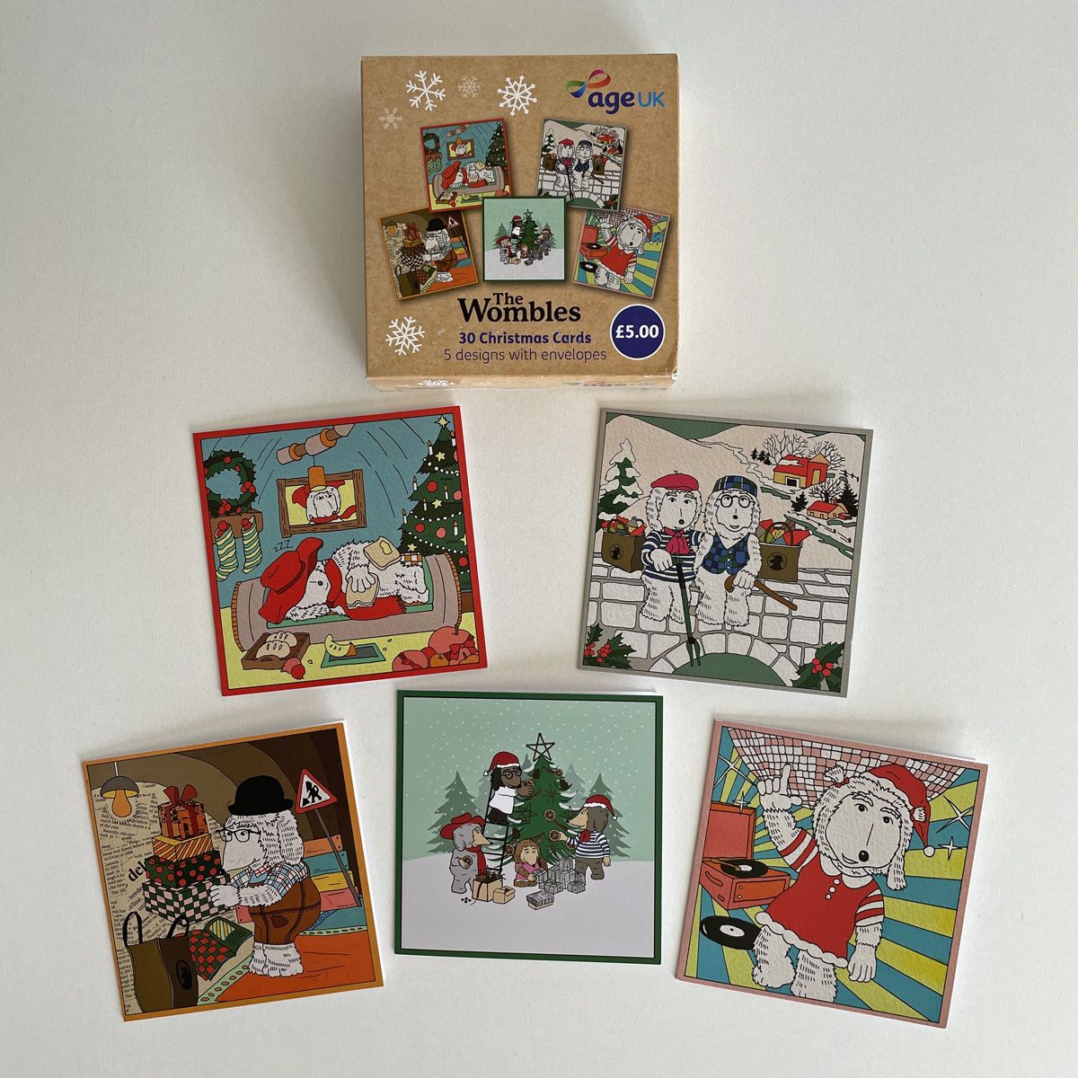 Age UK sells Wombles badges, calendars and Christmas cards – Tidy Bag