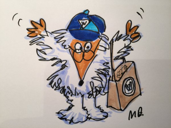 Mike Batt sketches Wombles for charity – Tidy Bag