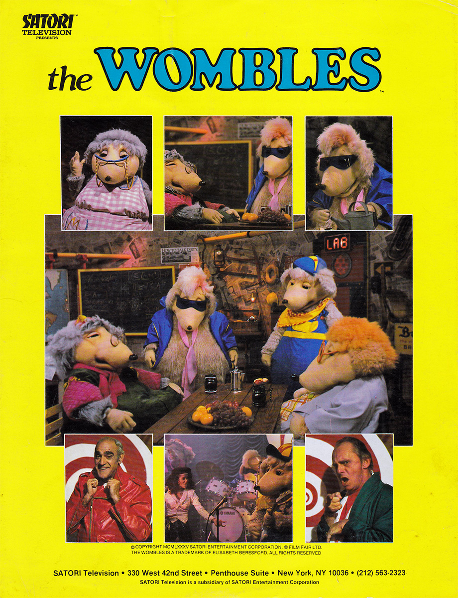 The Wombles 1985 US TV pilot – Tidy Bag